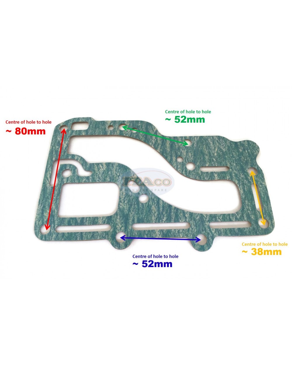 Outboard Yamaha Tohatsu Suzuki Mercury Mercruiser Gasket 350-02305-2 ...