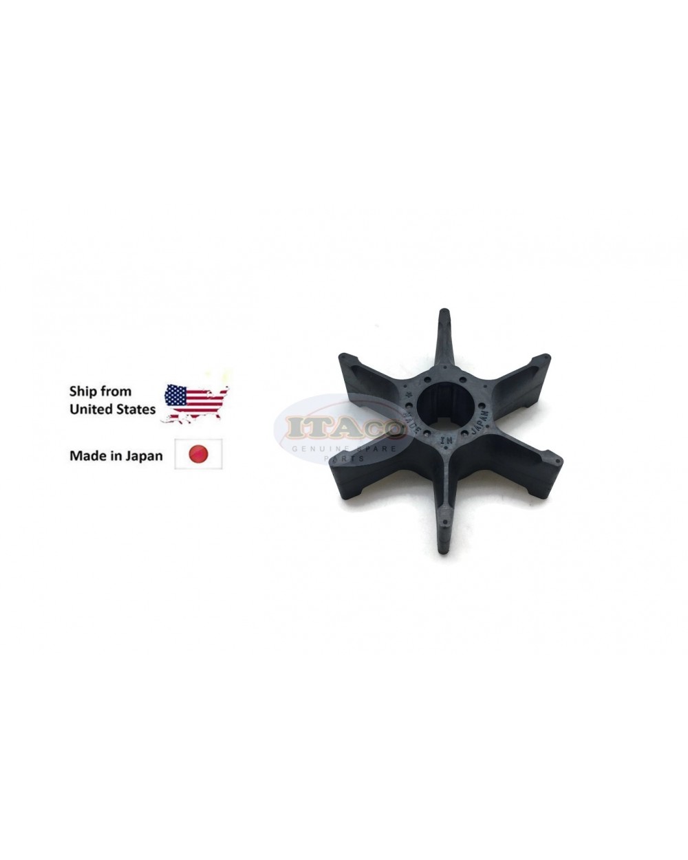 Outboard Yamaha Tohatsu Suzuki Mercury Mercruiser Impeller 6F5-44352-00 ...