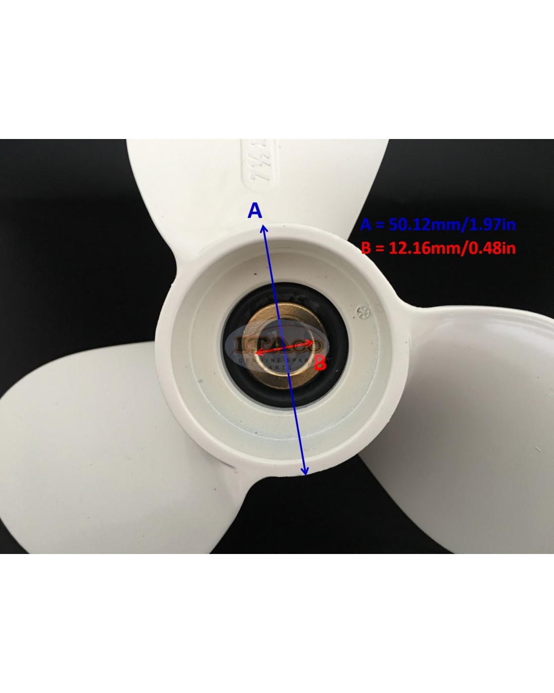 Outboard Yamaha Tohatsu Suzuki Mercury Mercruiser Propeller 6E0-45943-00-EL