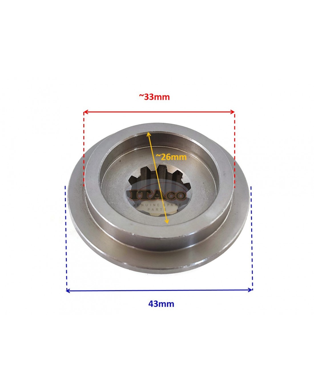 Outboard Yamaha Tohatsu Suzuki Mercury Mercruiser Spacer 57633-93901 ...