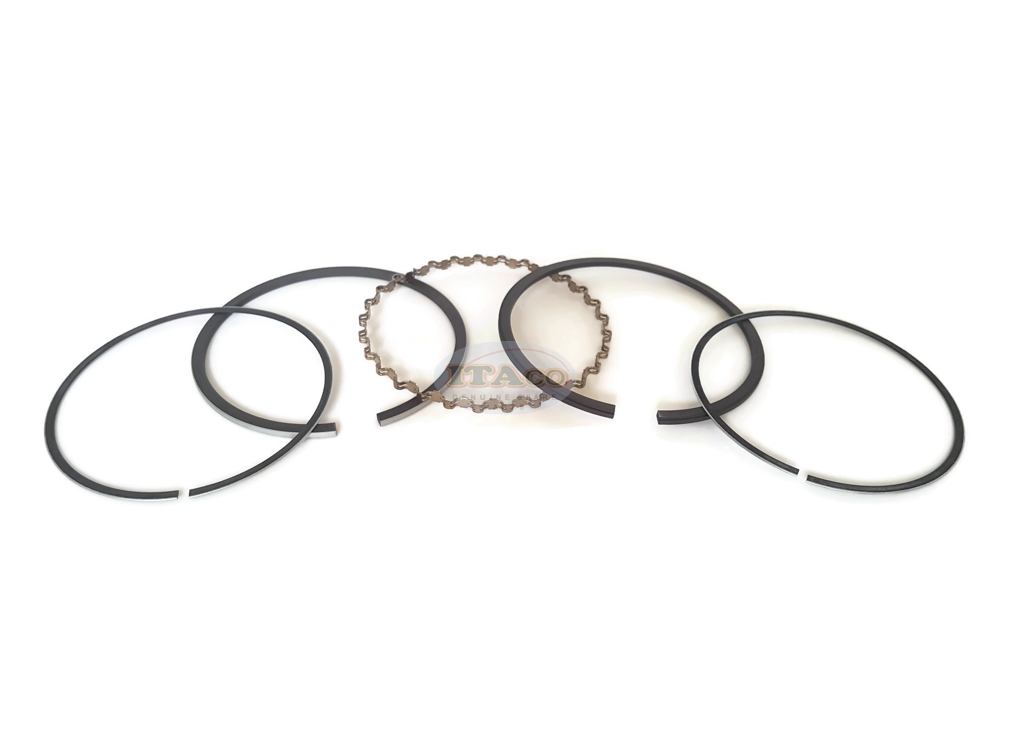 OEM 13011-YA1-003 Piston Ring Set 76.25MM Honda G300 E 2500 3000 FR700 ...